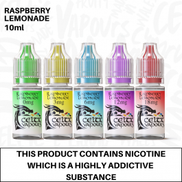 Raspberry Lemonade Vape E-Liquid 10ml Celtic Vapours